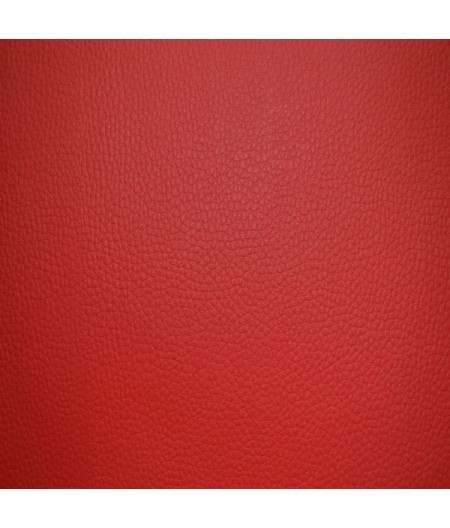 Simili cuir rouge hermes - Joelle Tissu